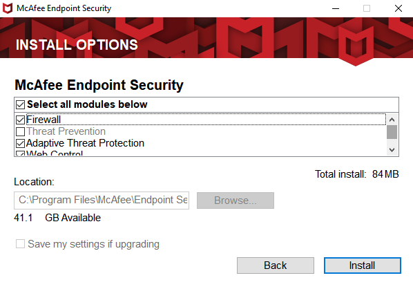 Hướng dẫn cài đặt McAfee Endpoint Agent cho Client - Endpoint Sercurity ...